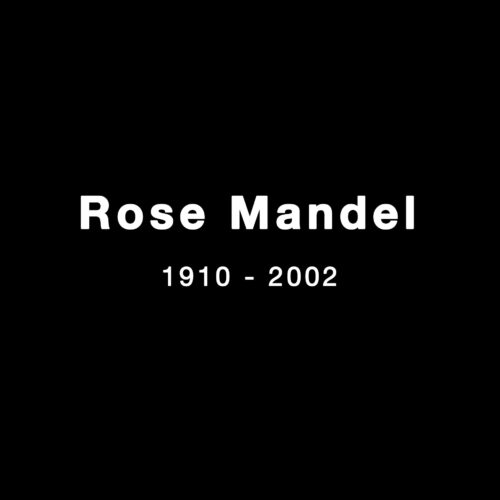 Rose Mandel Archives - Hundred Heroines