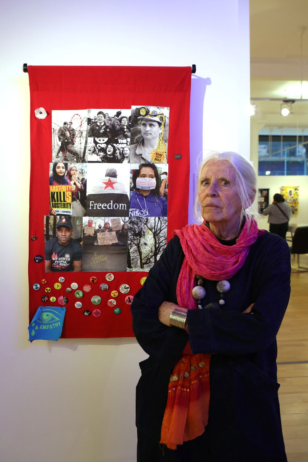 Jenny Matthews: Sewing Conflict - Photography, War and Embroidery ...