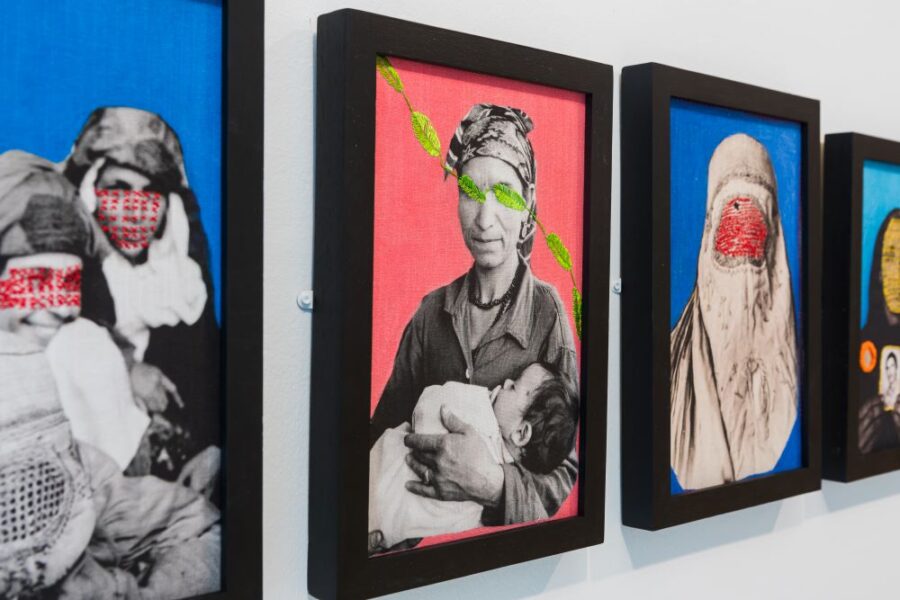 Jenny Matthews: Sewing Conflict - Photography, War and Embroidery ...